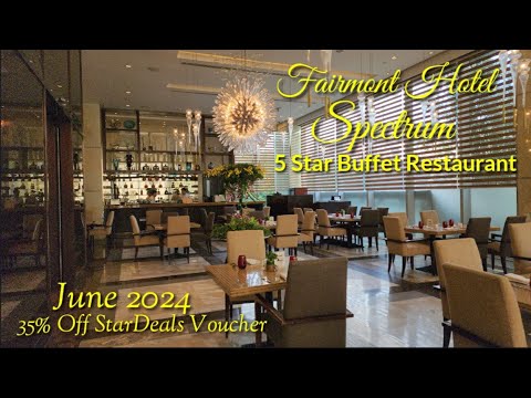 FAIRMONT HOTEL MAKATI - "SPECTRUM BUFFET RESTAURANT" a 5 Star Hotel ...