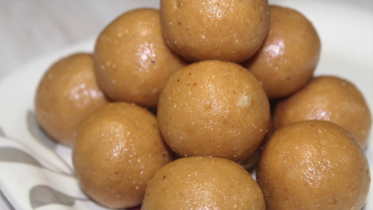 Peanut Jaggery Laddu Recipe| Bellam Sweet Recipe| 2 ingredients Sweet ...