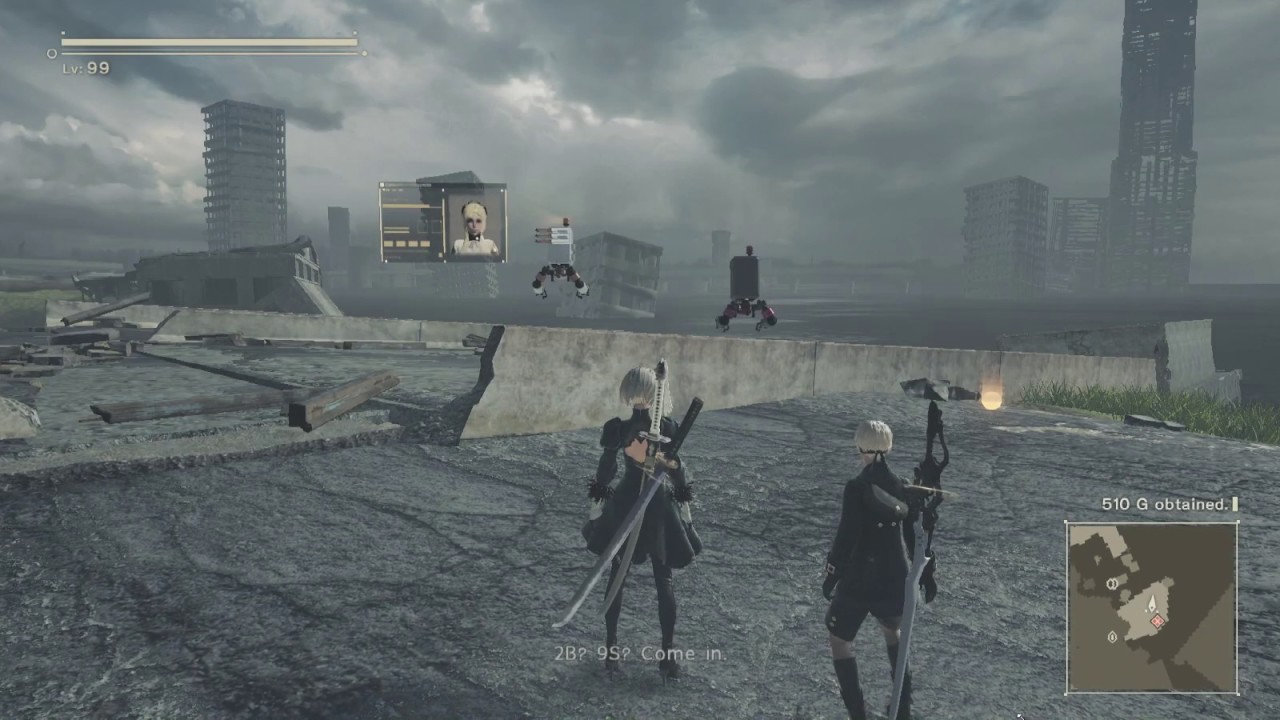 9S: "Commander is a slave driver" [NieR:Automata] - YouTube