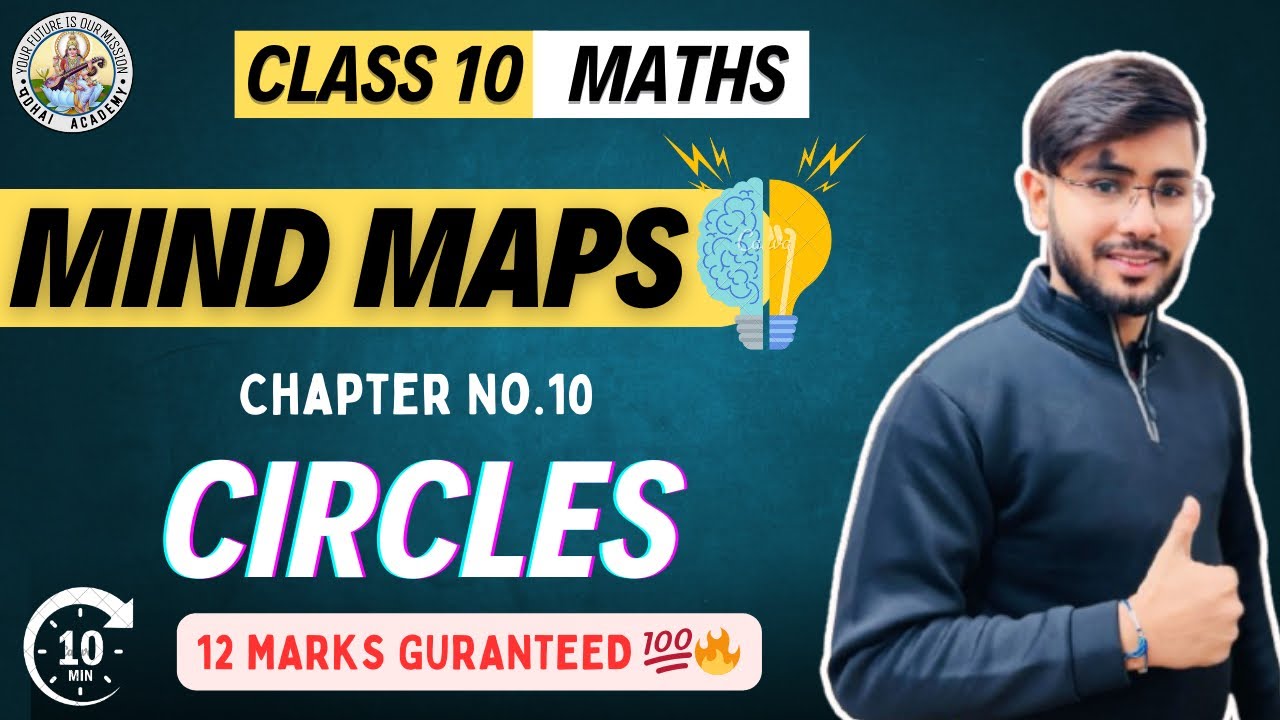 Class 10 Maths Chapter 10 Circles Concept in 10 Minutes | Abhishek Sir ...