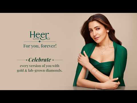 Introducing Anushka Sharma | Heer by GIVA | #ForYouForever | @heerbygiva