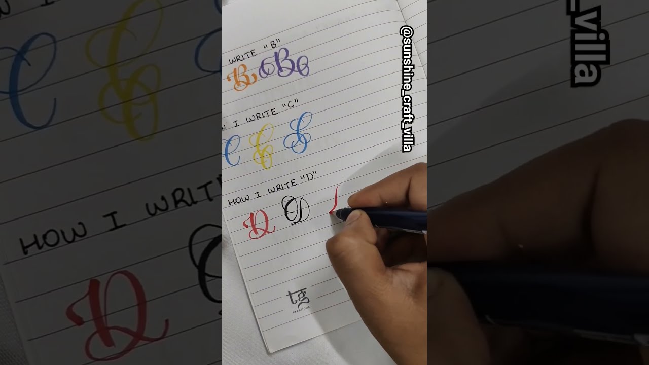 How To Write D In Different Ways YouTube How To Write D In Different Ways YouTube