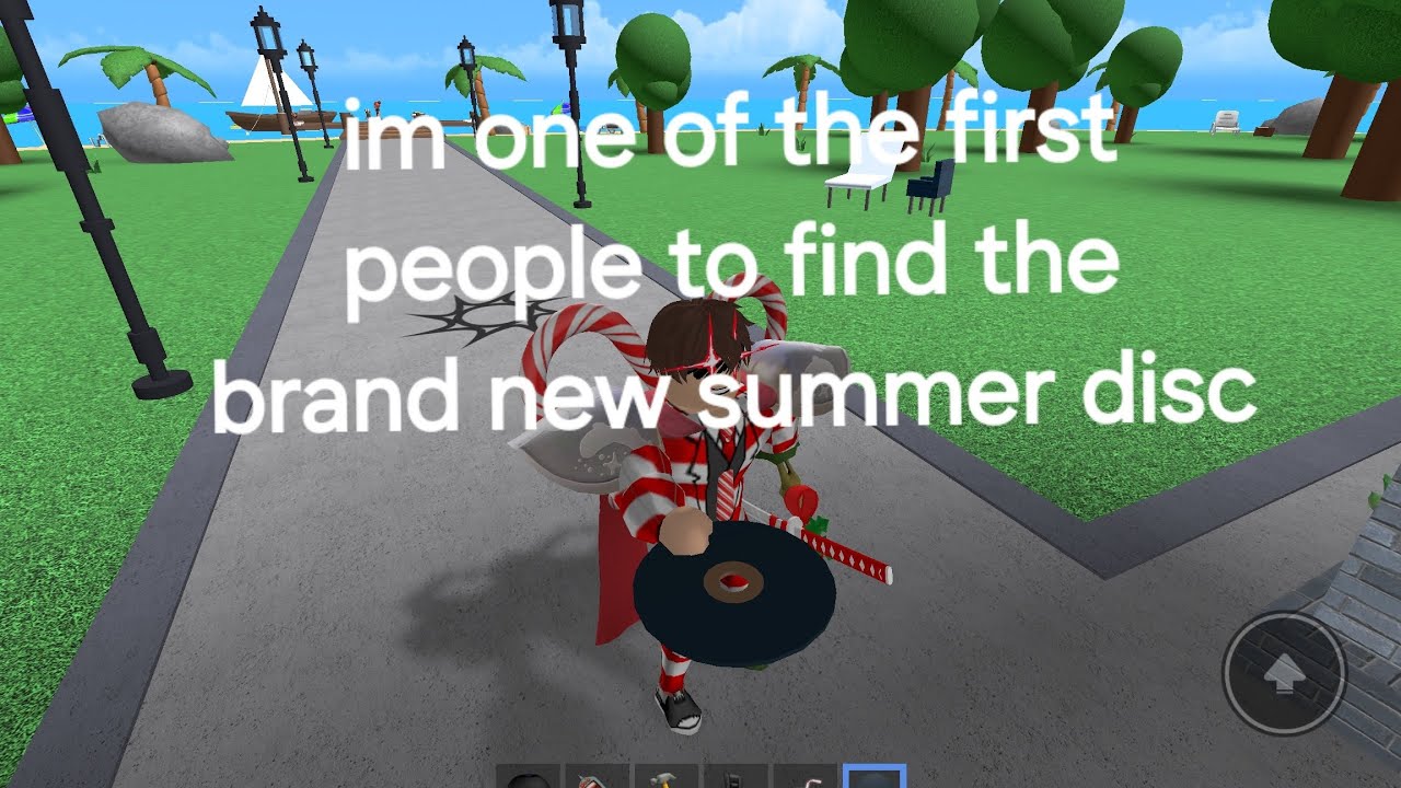 I FOUND THE BRAND NEW SUMMER DISC IN ROBLOX THERAPY! #summerupdate ...