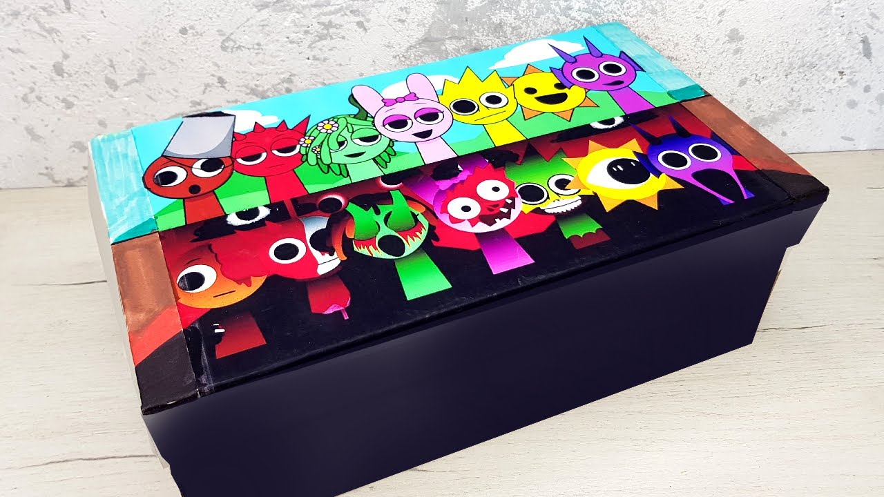 UNBOXING MYSTERY SPRUNKI SURPRISE BOX ‼️🤣🌈 - YouTube