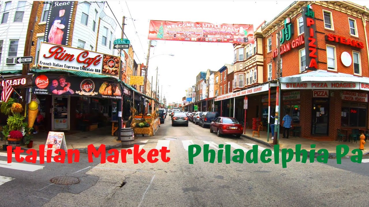 Italian Market Philadelphia (Walk Thru) 4K Travel Videos - YouTube