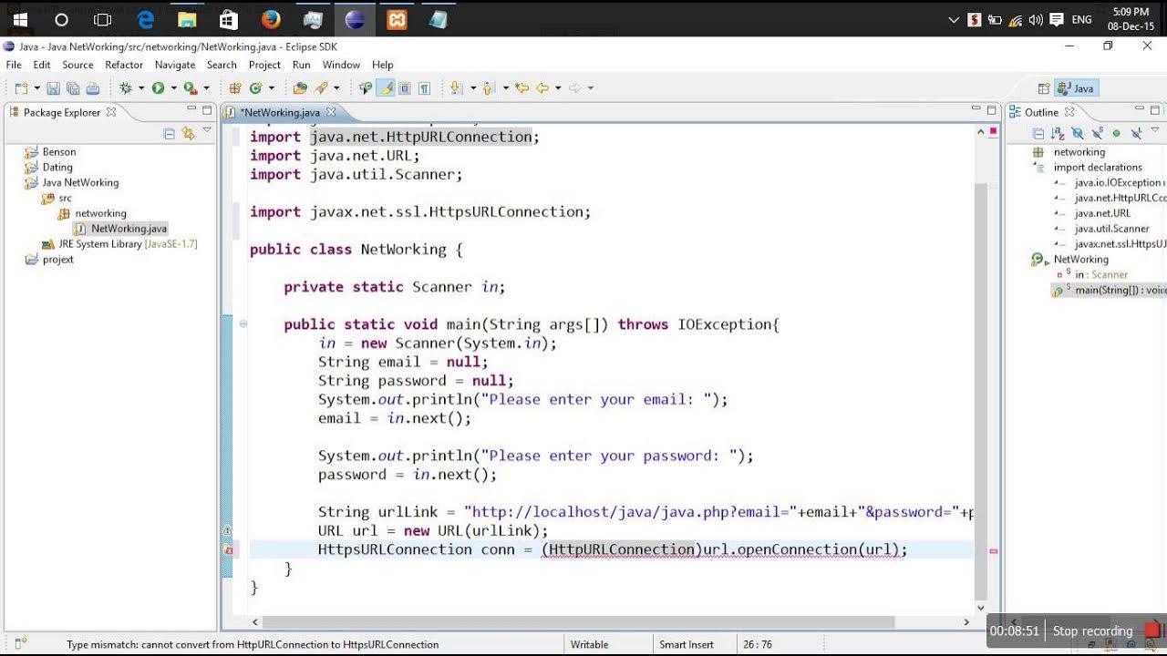 Java Networking using HttpURLConnection - YouTube