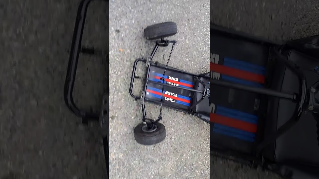 Manco american express go kart Hemi Predator - YouTube