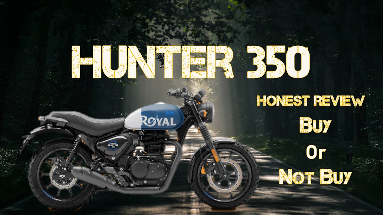 Royal Enfield Hunter 350 - A Detailed Honest Review II Must Watch ...