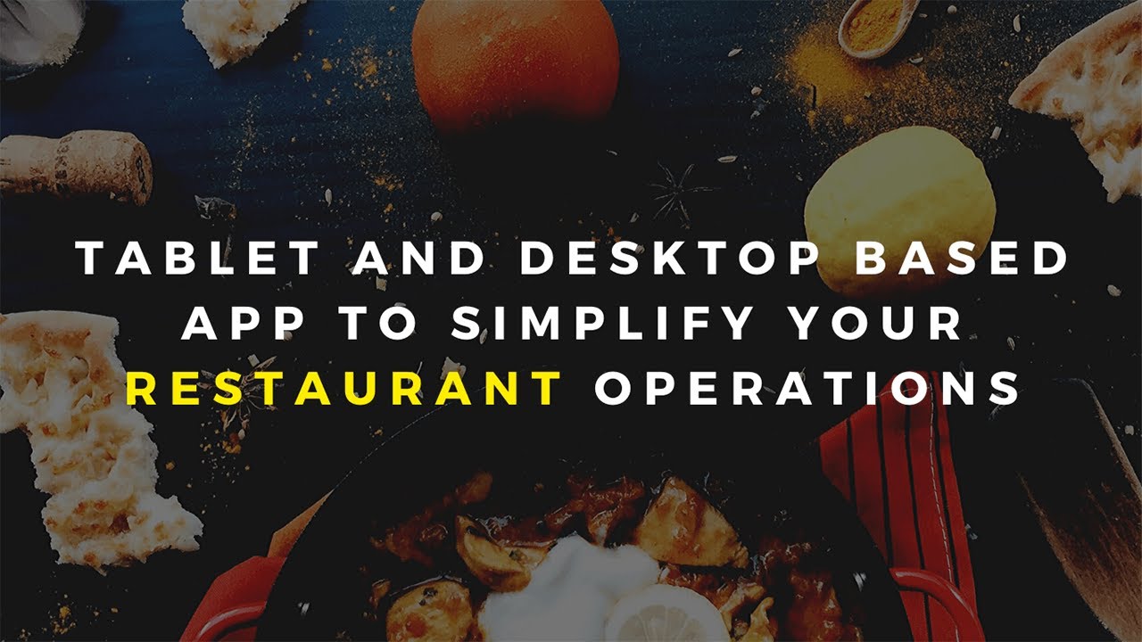 A Glimpse of eZee Optimus Restaurant POS App - YouTube