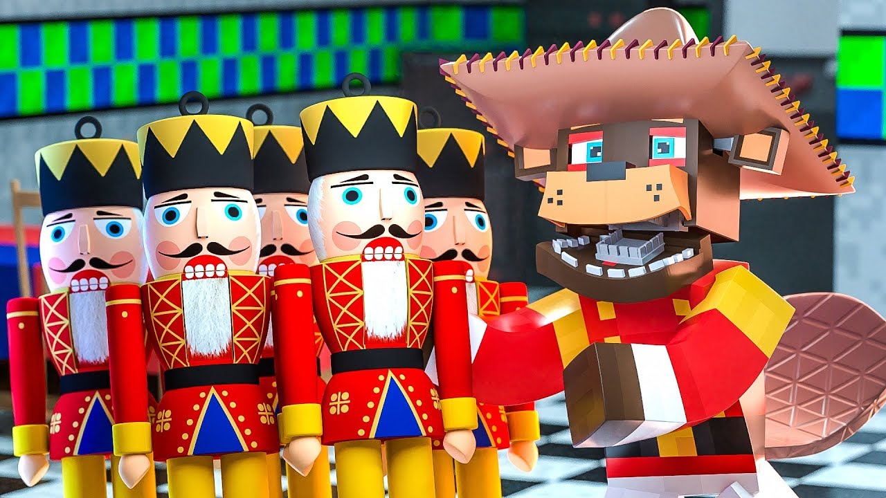 Minecraft FNAF 7 Pizzeria Simulator Nut Cracker!? Minecraft Roleplay ...