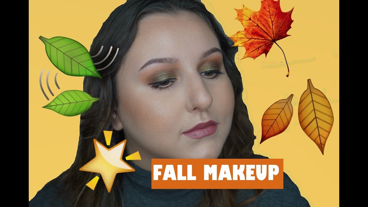 Colourful fall makeup tutorial | FALL 2017 - YouTube