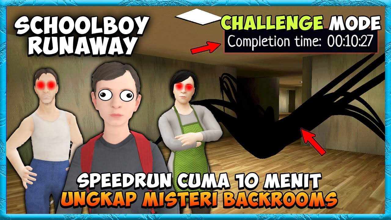 MODE TERSULIT CUMA 10 MENIT! | SchoolBoy Runaway [Challenge] - YouTube