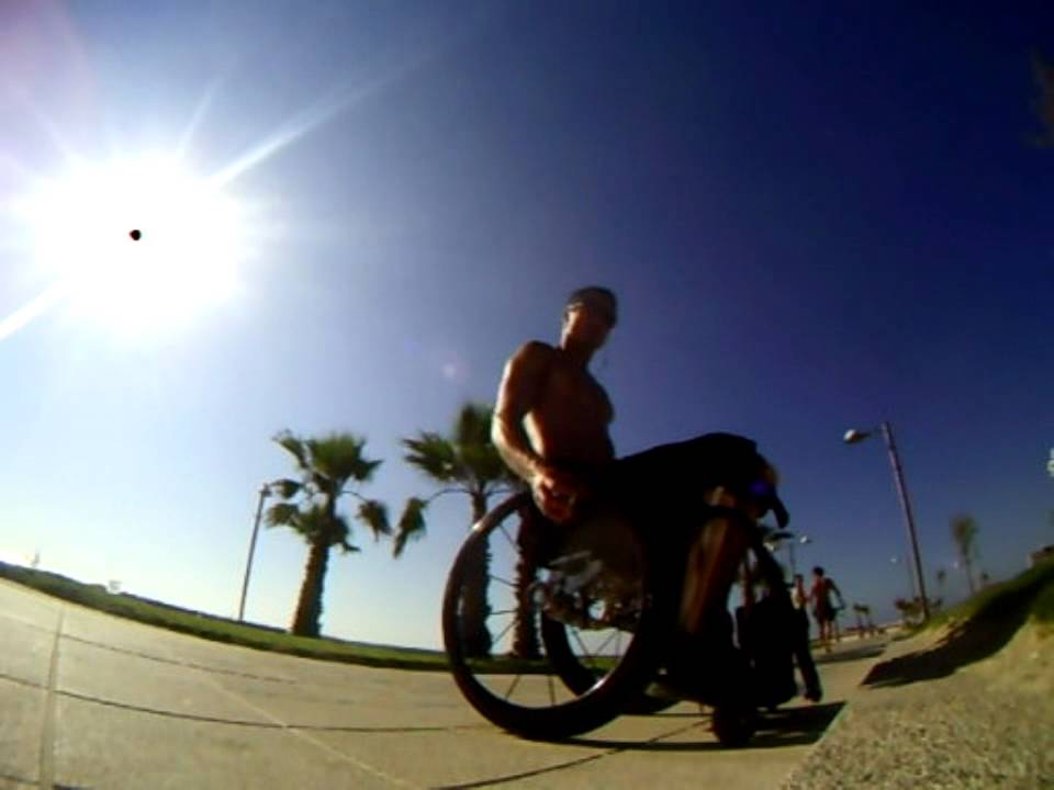 powerball workout at beach - YouTube