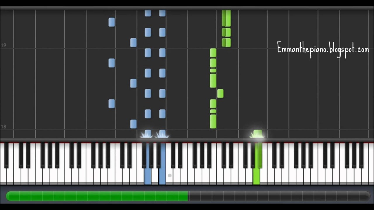(How to Play) Angry Birds Theme on Piano (50%) - YouTube