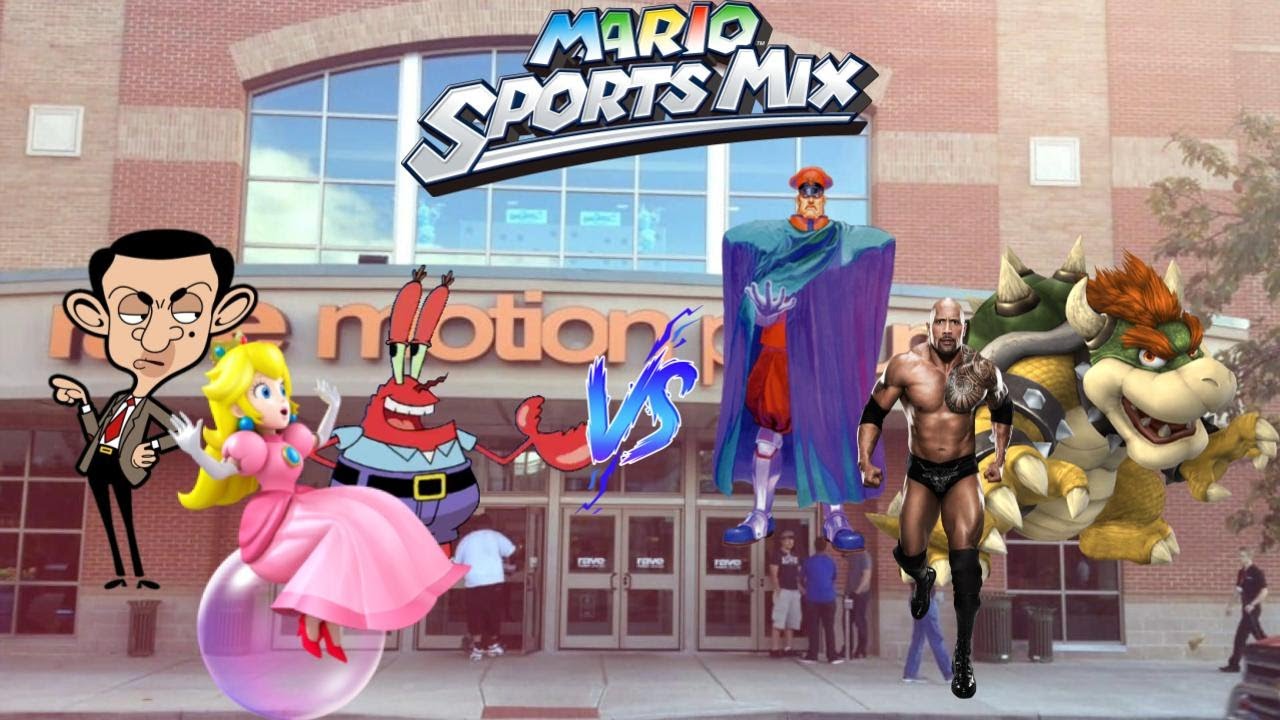 Mario Sports Mix - Basketball (3 players, Expert CPU) Exhibition Ep ...