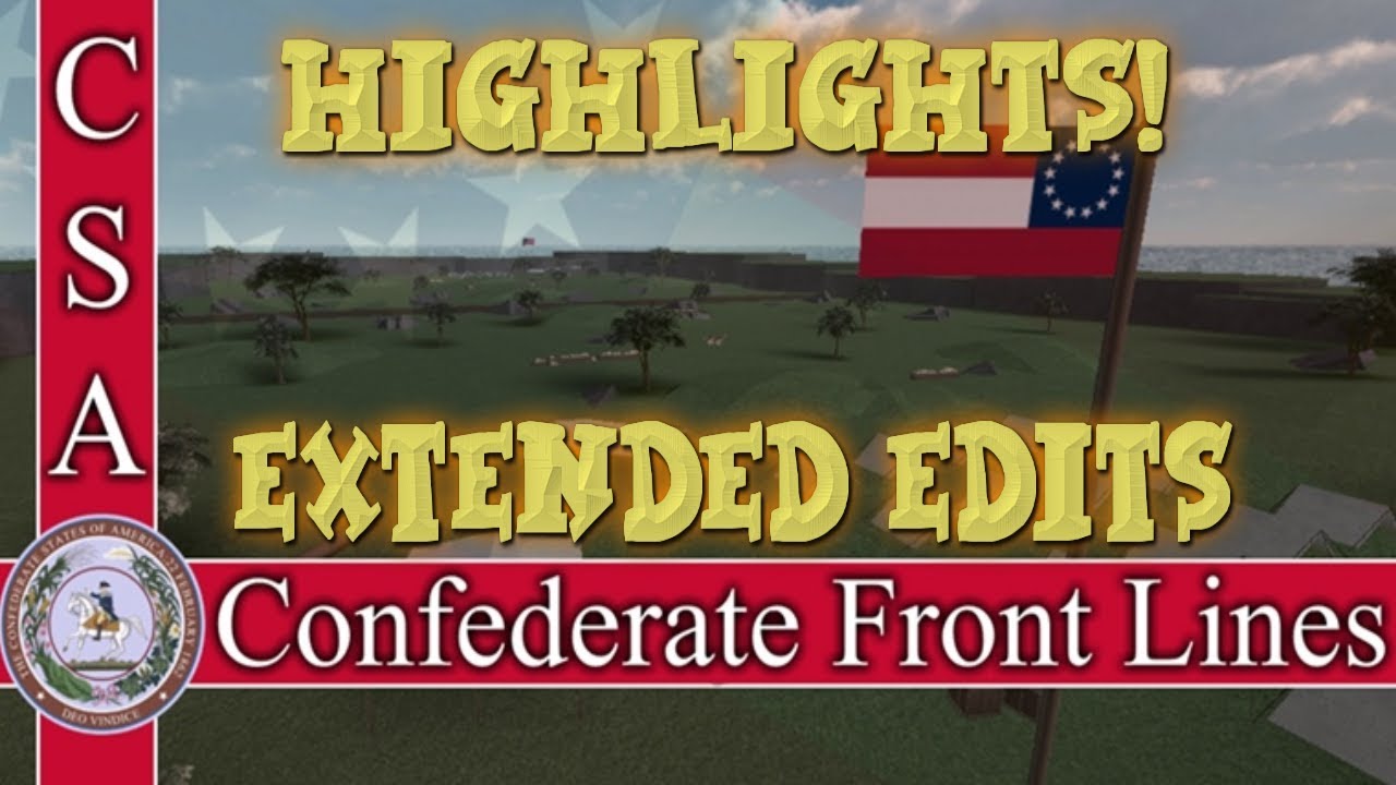 How Long Can You Survive? - [Roblox] Confederate Front Lines - YouTube