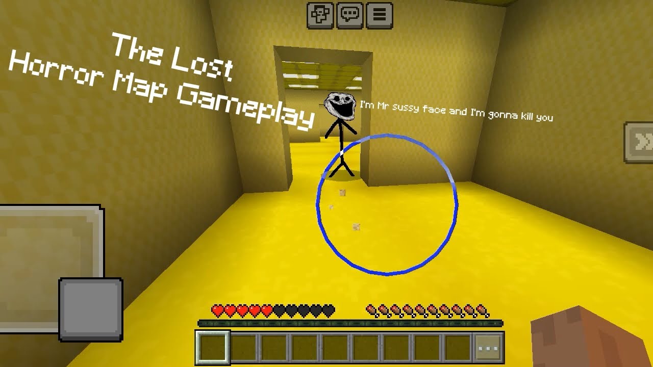 The Lost Horror Map Minecraft Gameplay - YouTube