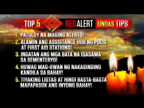 Red Alert: Tips para sa Undas - YouTube