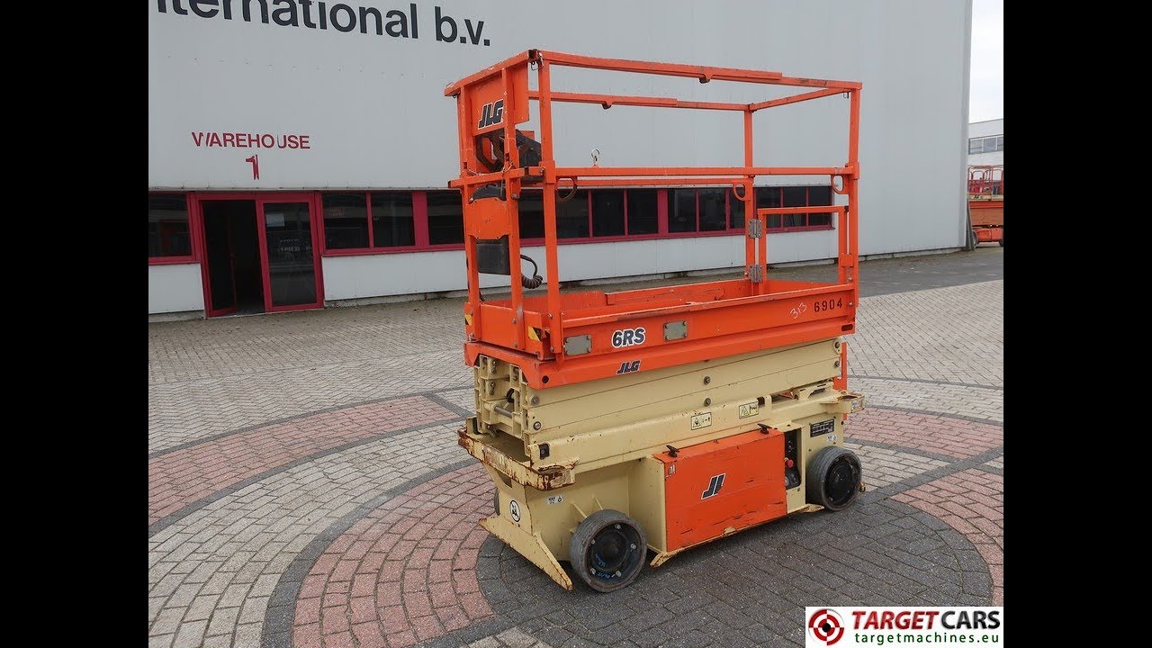 779264 JLG 6RS ELECTRIC SCISSOR WORKLIFT 779CM 158HRS 2014 - YouTube