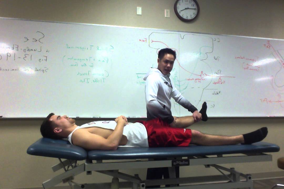 Valgus stress test of the Knee - YouTube