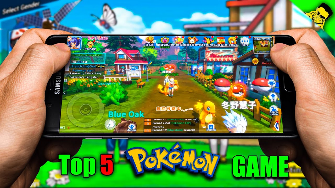 Pokémon Top 5 Android Games(Offline/Online) in Tamil - YouTube