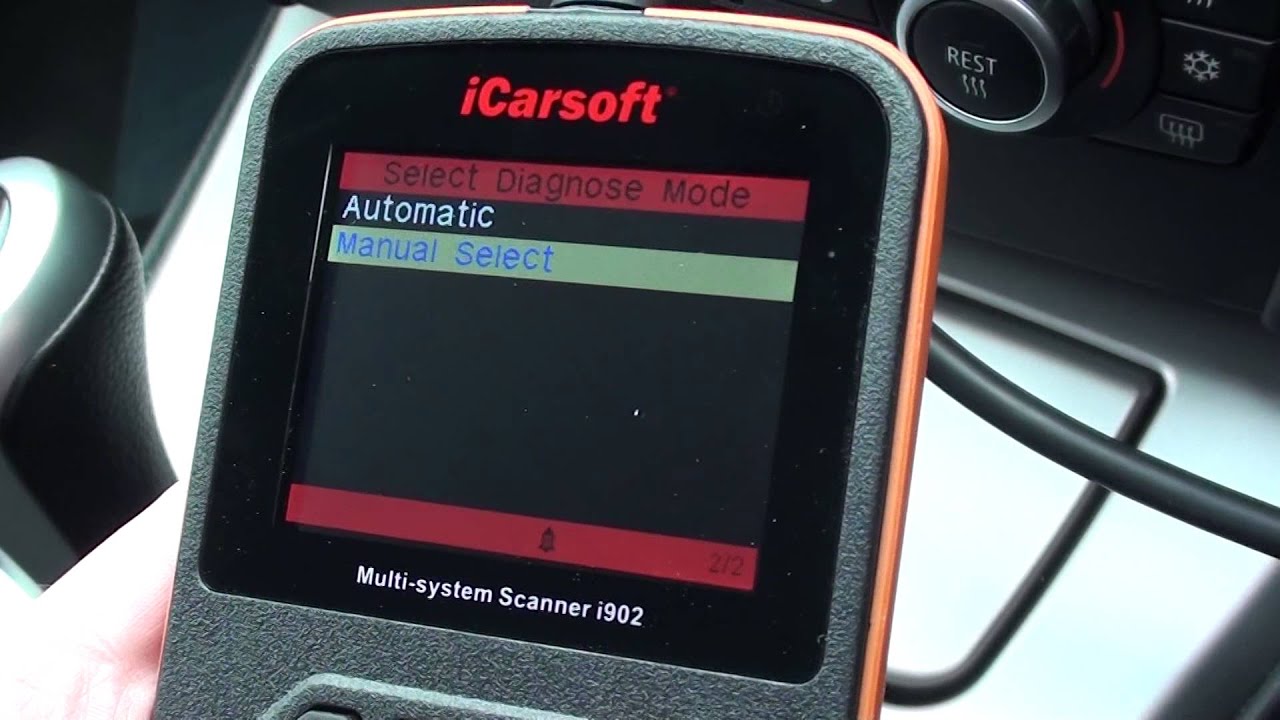 Vauxhall Opel Zafira A Menu Module Coverage iCarsoft i902 Diagnostic ...