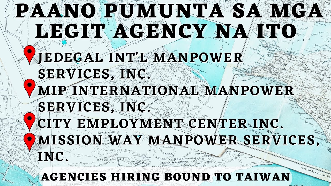Paano pumunta sa mga Legit Agency na ito | LEGIT AGENCY TO WORK ABROAD ...