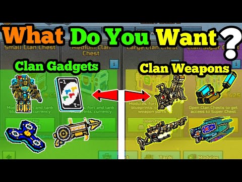 Tutorial for New Players - How To Get Clan Weapons and Gadgets PG3D ...