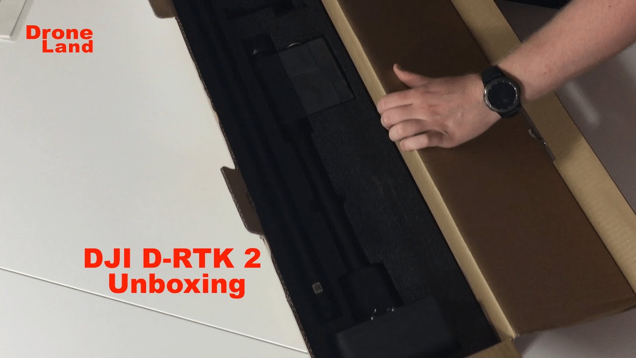 DJI D-RTK 2 High Precision GNSS Mobile Station Unboxing - YouTube