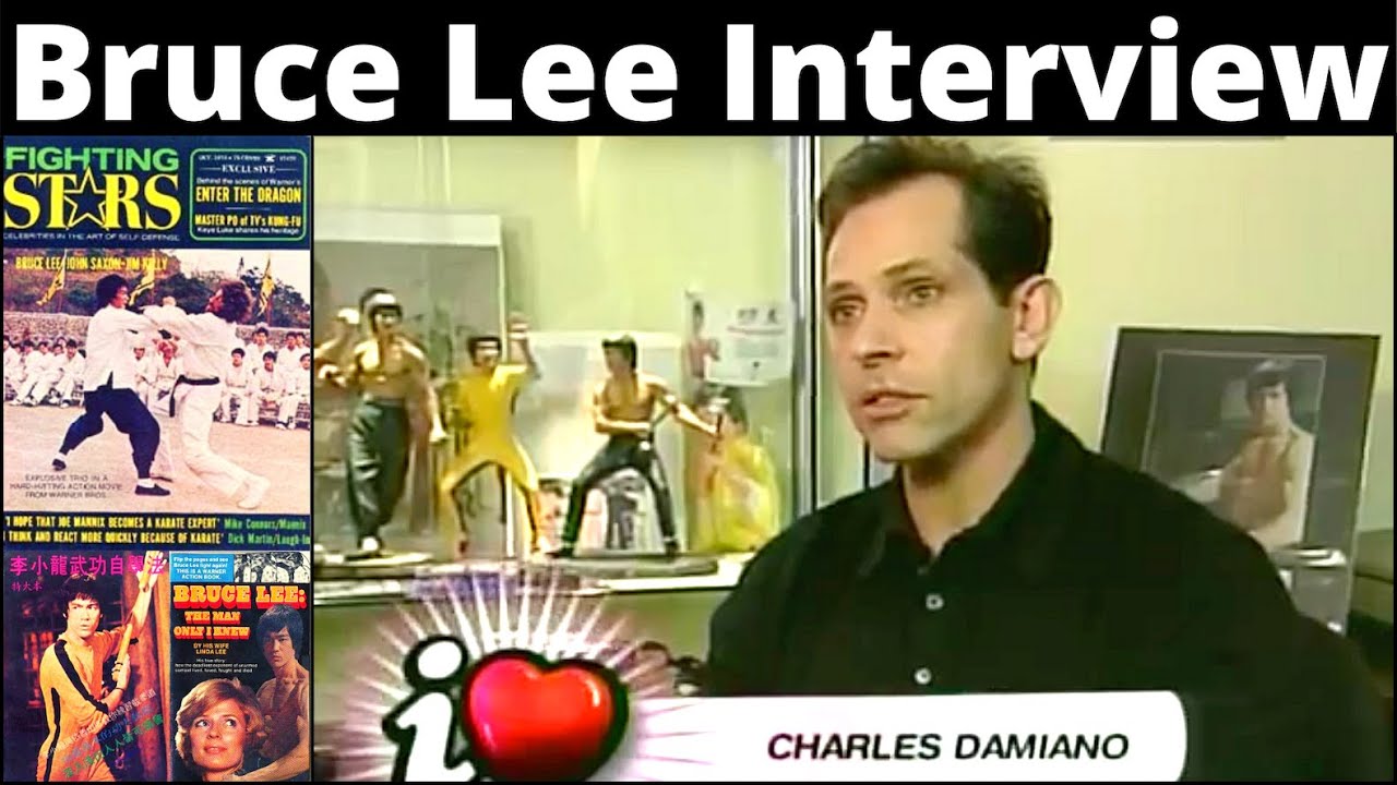BRUCE LEE Collection of Charles Damiano | BRUCE LEE INTERVIEW - YouTube