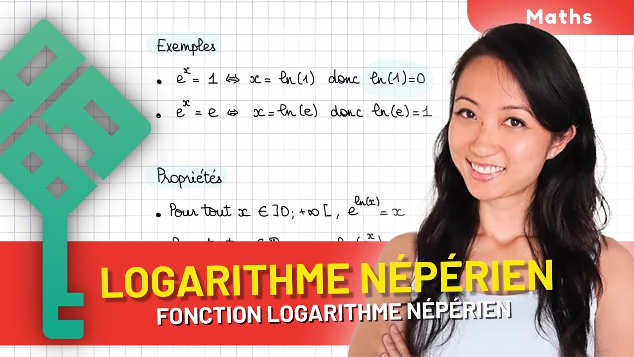 Fonction logarithme népérien | Logarithme népérien | Mathématiques Terminale Bac 2025 - YouTube