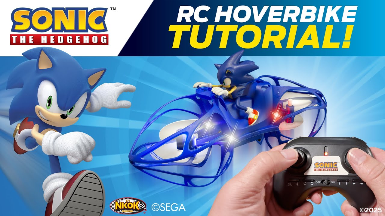 Sonic The Hedgehog Hoverbike Tutorial - YouTube