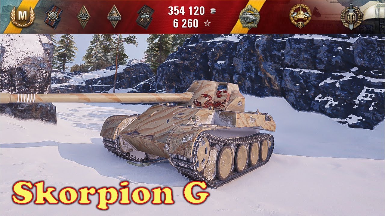 Rheinmetall Skorpion G - World of Tanks UZ Gaming - YouTube