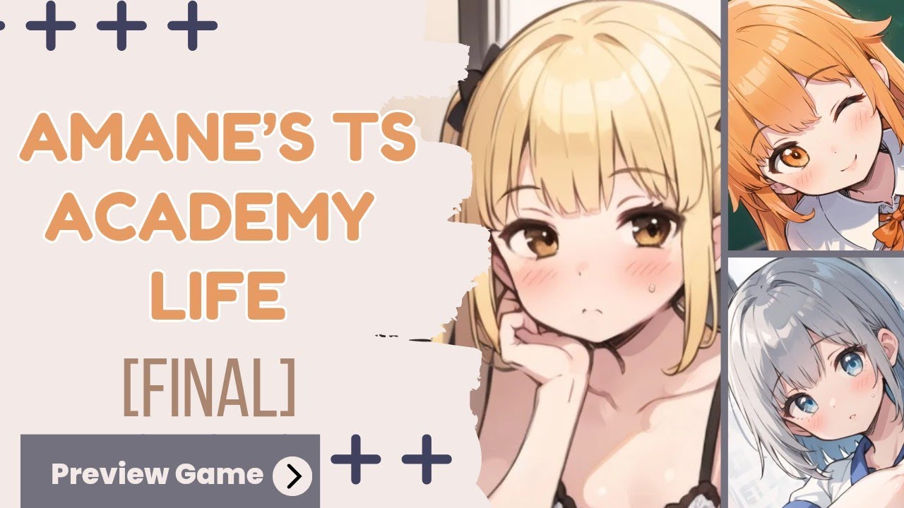 Preview Game Android Game Amane’s TS Academy Life [Final] (VC Video Dub Indonesia) - YouTube