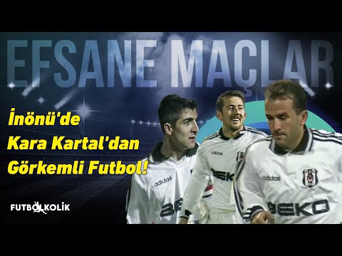 Beşiktaş - Çanakkale Dardanelspor 1996-97 Sezonu | İnönü'de Kara Kartal'dan Görkemli Futbol!