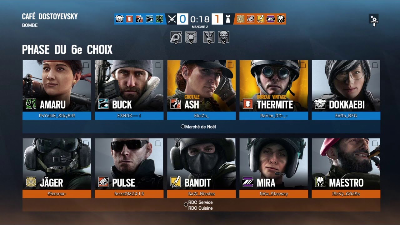 5v5 café sur R6 avec un casteur amateur 03 / 03 / 20 map 1 - YouTube