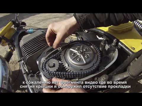 Регулировка сцепление Ижа, проверка затяжки маховика.