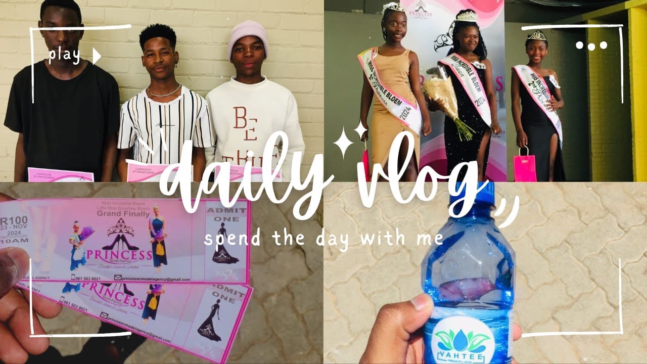 Miss incredible grand finale bloem|vlog|episode 8|SA🇿🇦🇿🇦🇿🇦 - YouTube