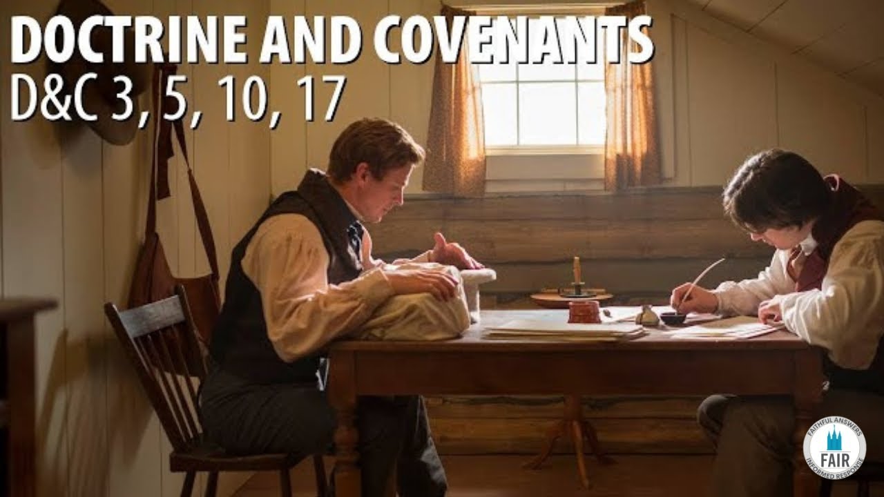 Translation of the Book of Mormon; the Three Witnesses (Doctrine ...