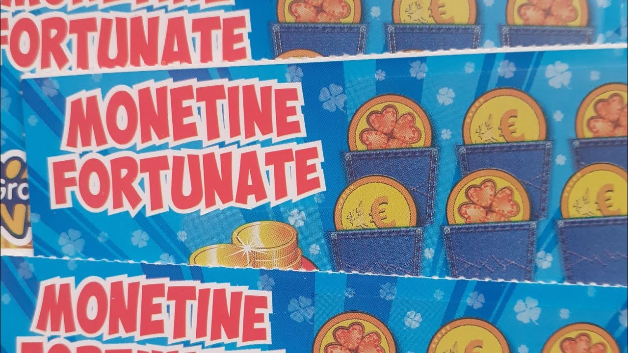 €10,000 💶 Italian Lottery scratch cards | Monetine Fortunate scratch ...