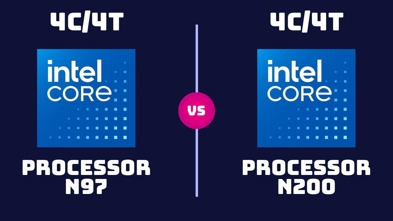 Intel Processor N97 vs Intel Processor N200 – CPU Comparison | Which ...