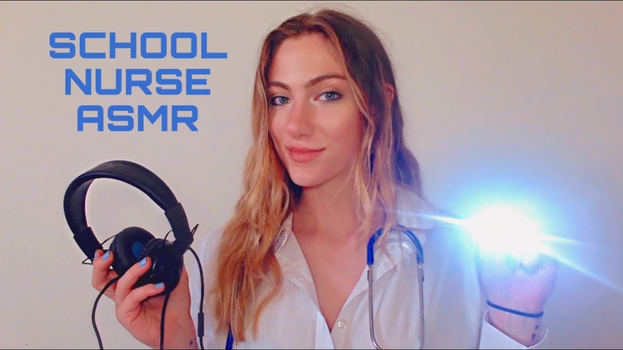 ASMR School Nurse Examines you 🩺 - YouTube