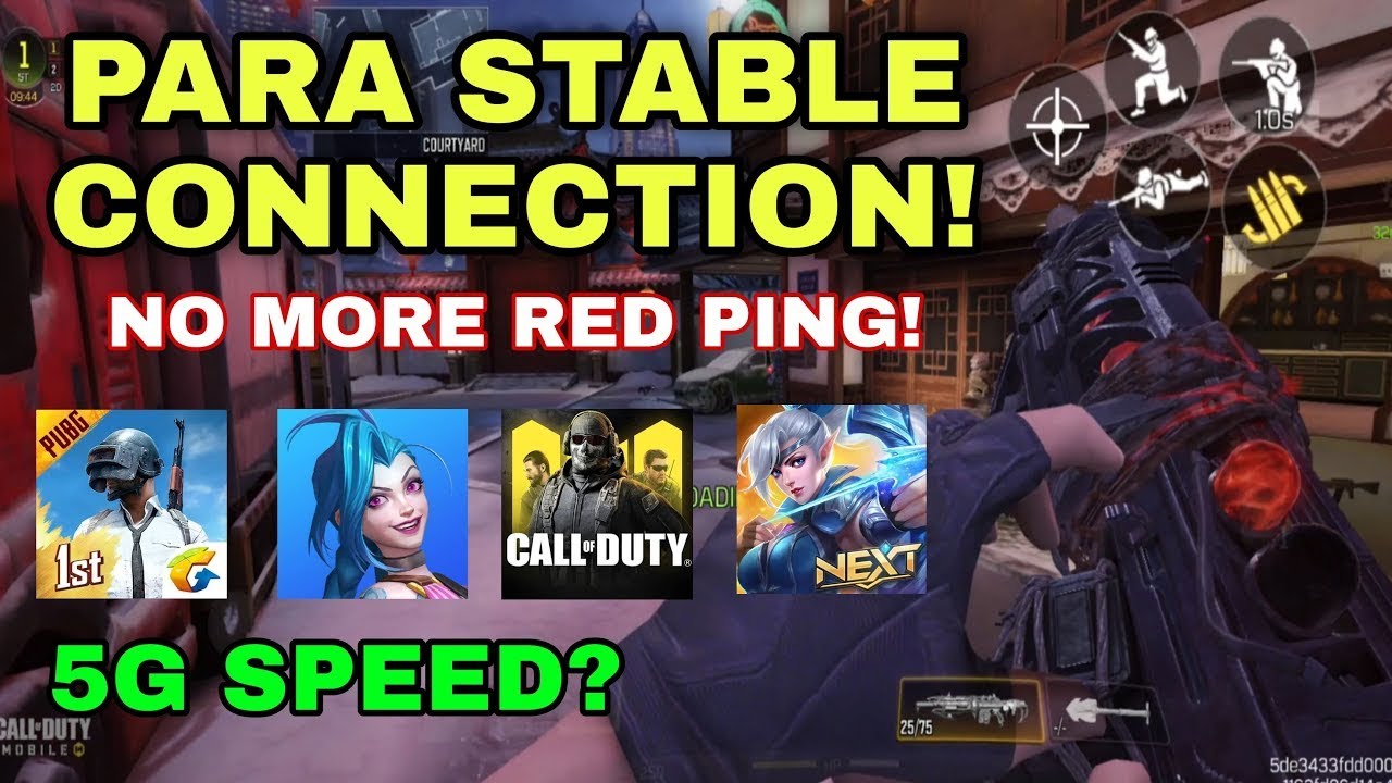 STABLE CONNECTION FOR ALL MOBILE GAMES! (MOBILE LEGENDS,PUBG,CODM,WILD ...