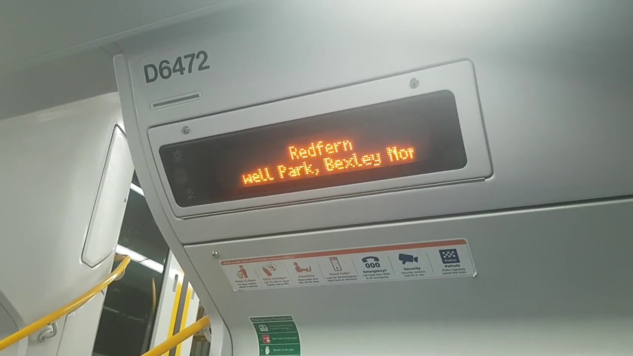 Sydney Trains T8 Airport and South Line Express All Stops Stopping ...