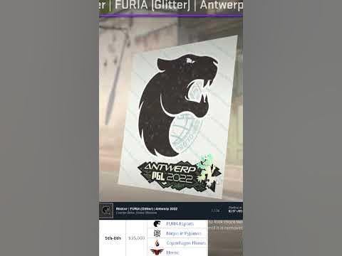 CS2 All Antwerp Glitter stickers №3 - YouTube