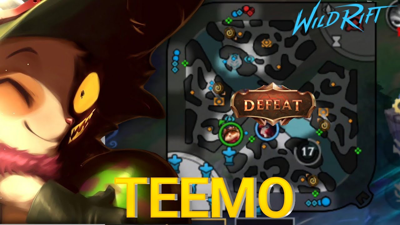 Wild Rift TEEMO MID LANE Gameplay Builds and Runes - YouTube