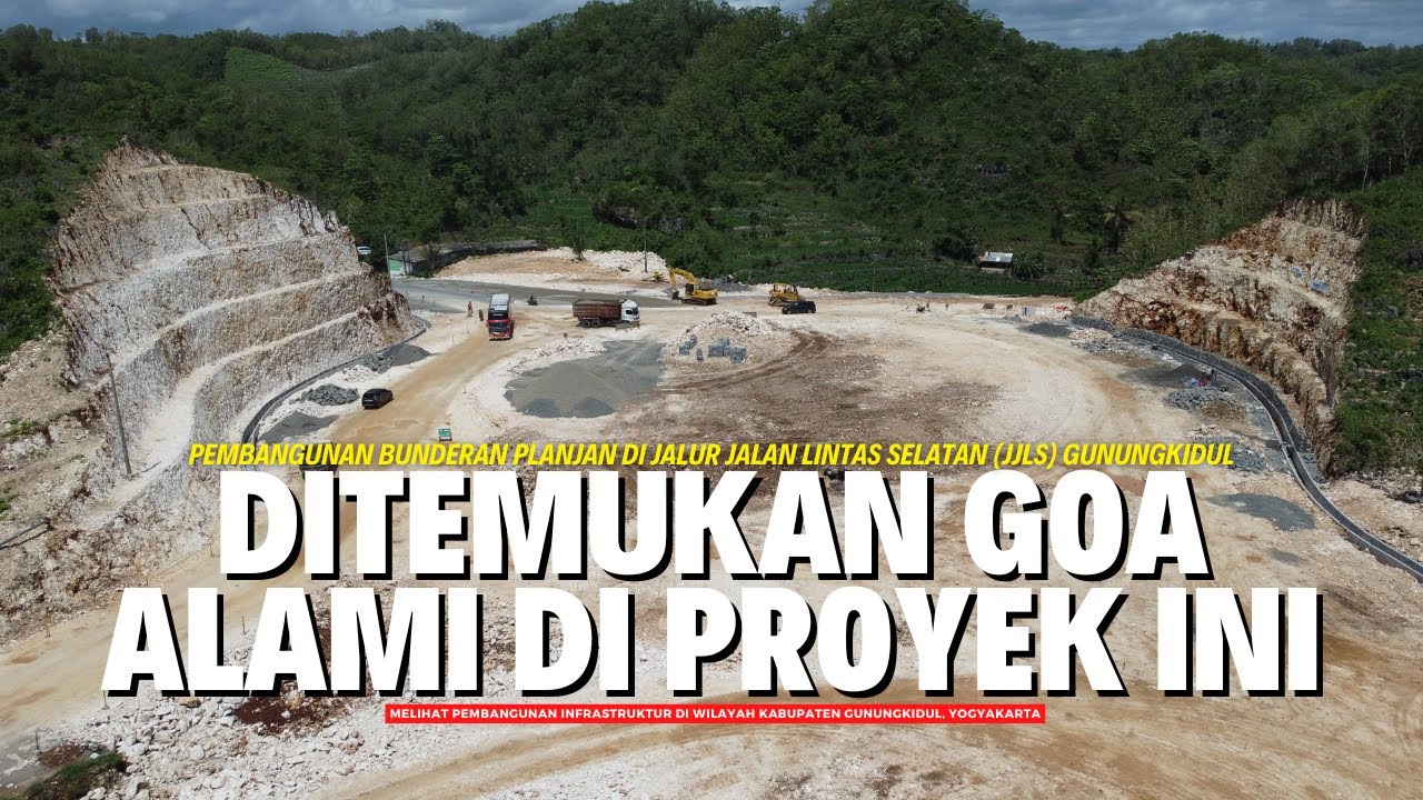 MELIHAT MEGAHNYA ICON BARU GUNUNGKIDUL | BUNDARAN PLANJAN ICON BARU DI ...