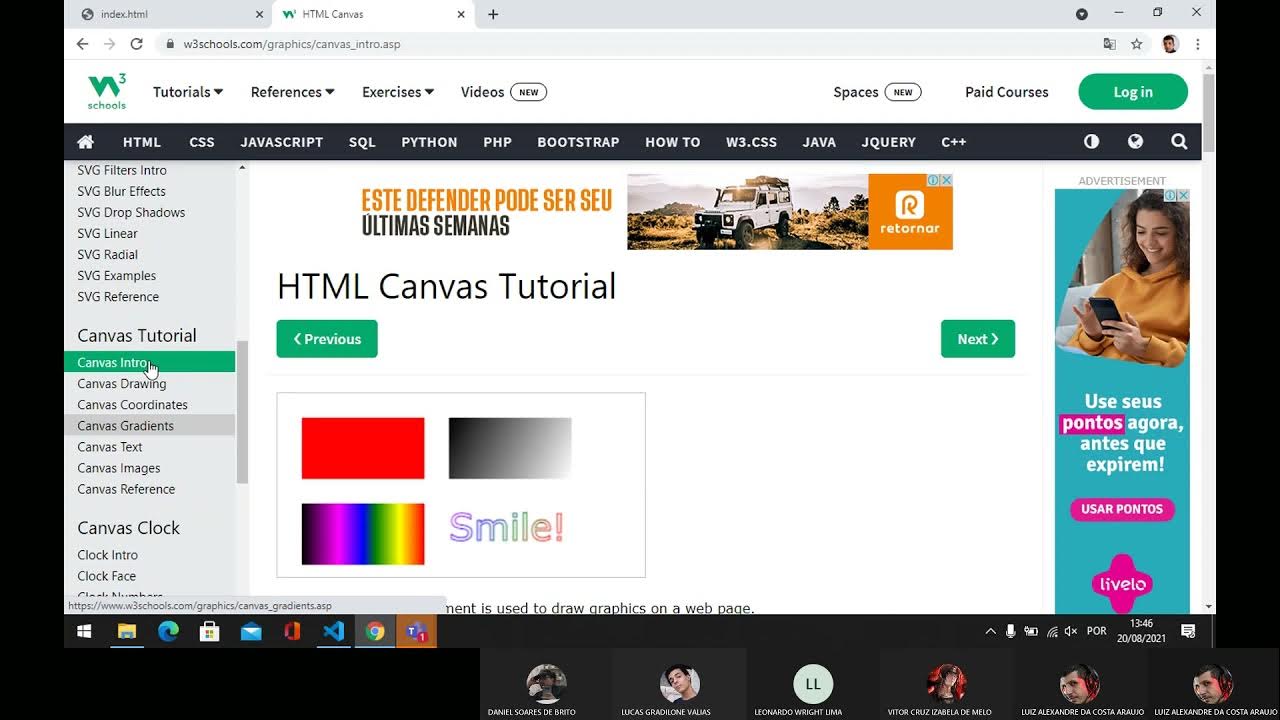 Javascript - Desenhando com o mouse no Canvas. - YouTube