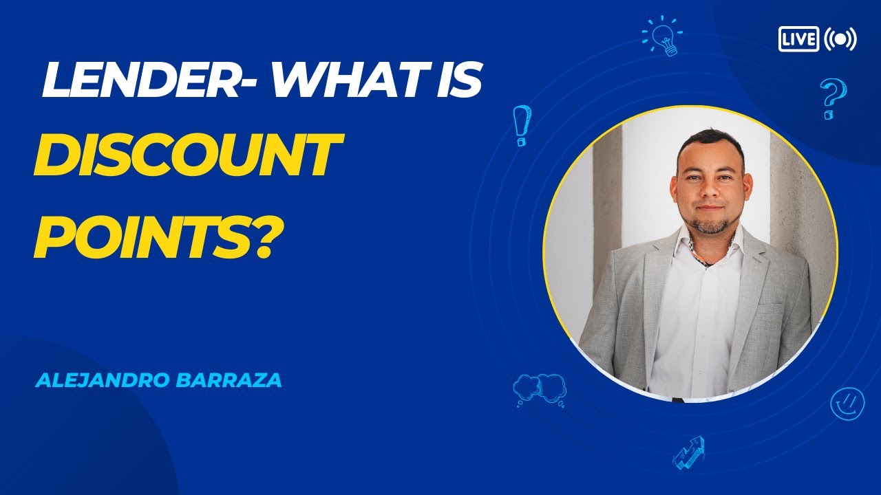 Discount points- When buying a home? Lender Q & A - YouTube
