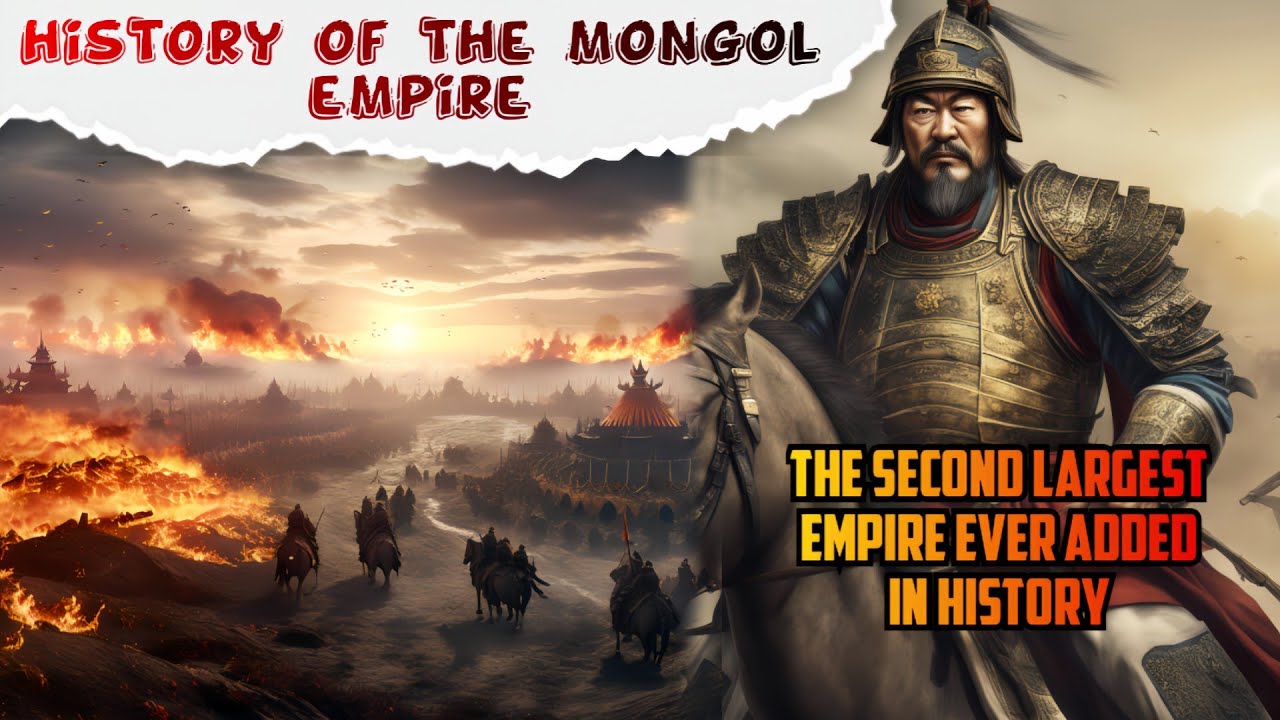 History of the mongol empire and the most famous emperor "genghis khan ...